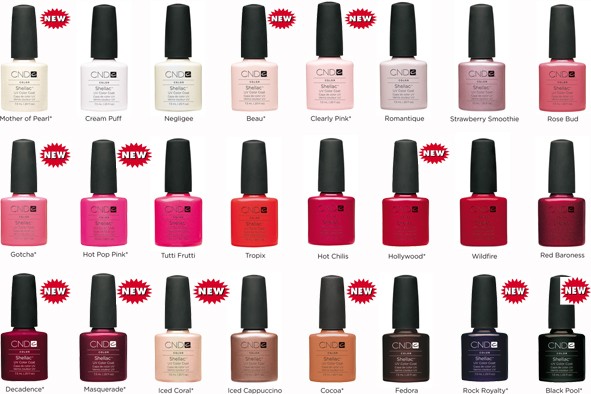 Shellac, l'imitatissimo colore UV per unghie di CND presenta 12 nuovi ...